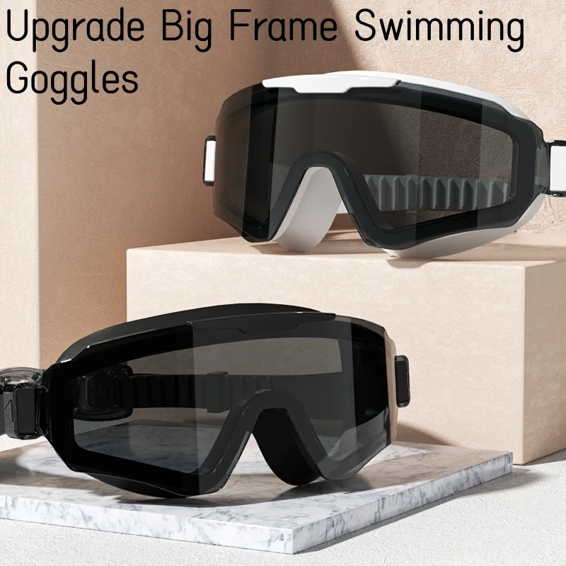 New-Stylish-Swimming-Goggles-Big-Frame-UV-Protection-Waterproof-HD ...