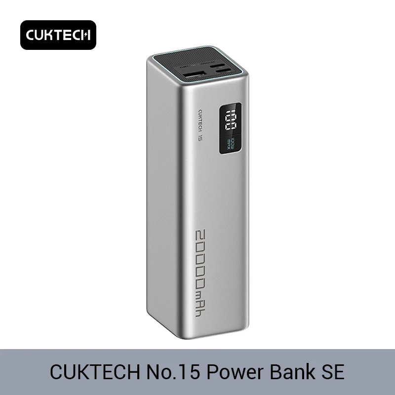Dropshipping Copilot - CUKTECH PB200 No.15 SE Power Bank 20000mAh 100W 2-Port Output Portable ...