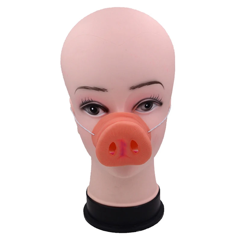Halloween-Funny-Accessory-Pig-Fake-Nose-Simulation-Latex-Pig-Nose-Fancy ...