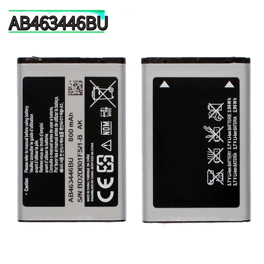 5/10pcs AB463446BU X208 Battery for C3300K B189 B309 GT-C3520 E1228 GT ...