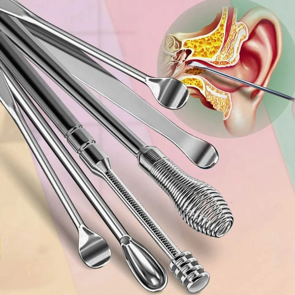 Ear-Wax-Cleaner-Earwax-Removal-Tool-Pick-Digging-Artifact-Earpick ...