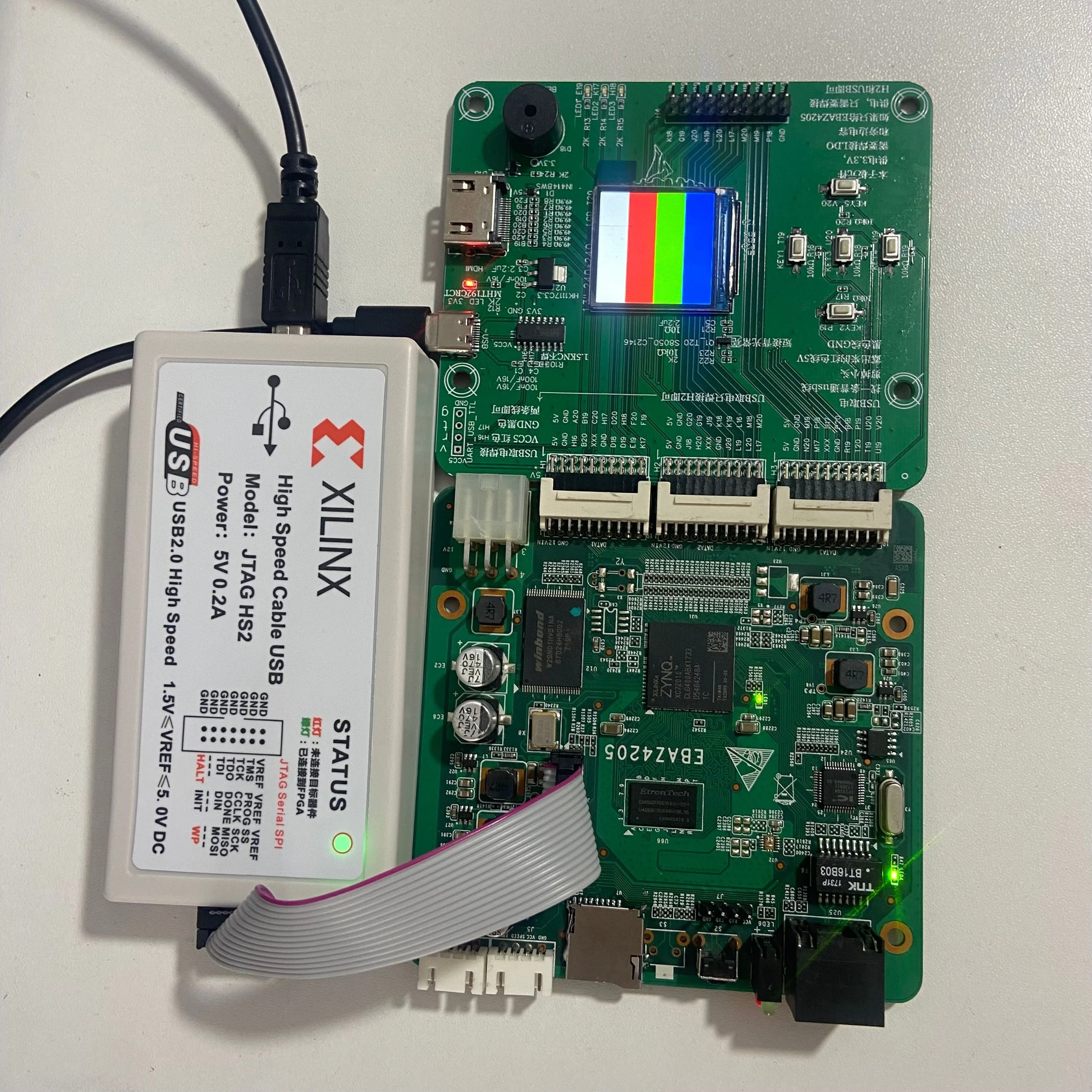 XILINX ZYNQ7010 learning development board XC7Z010 EBAZ4205 core board ZYNQ XC7Z010 1CLG400 PYNQ ...