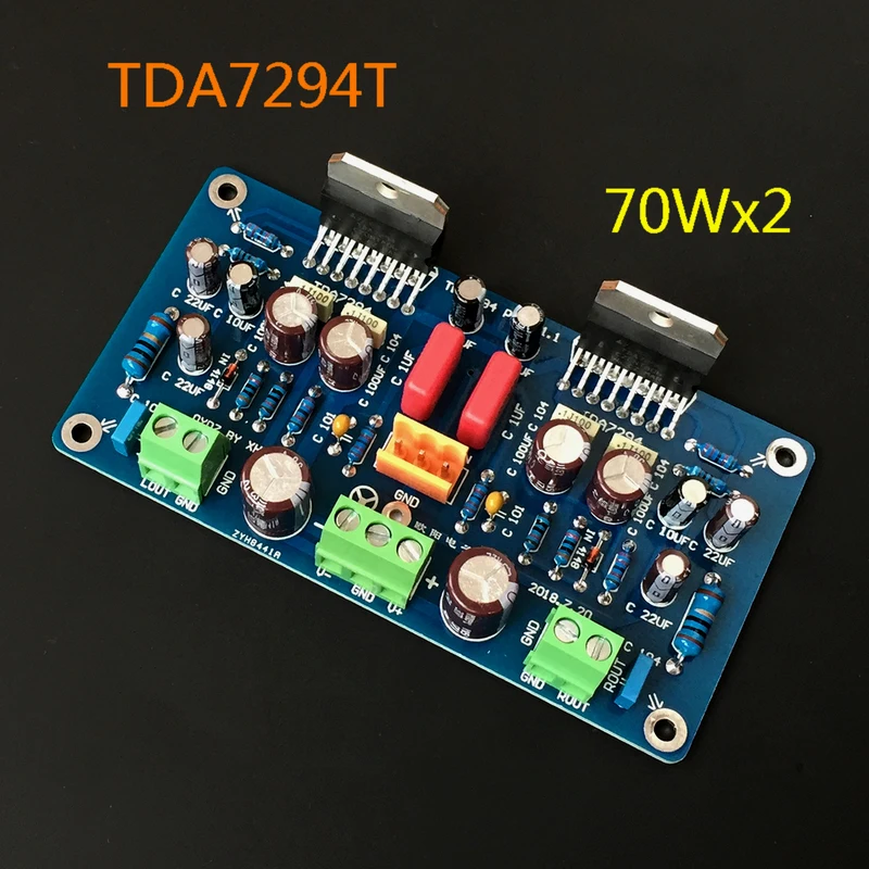 TDA7294 stereo power amplifier board 70Wx2