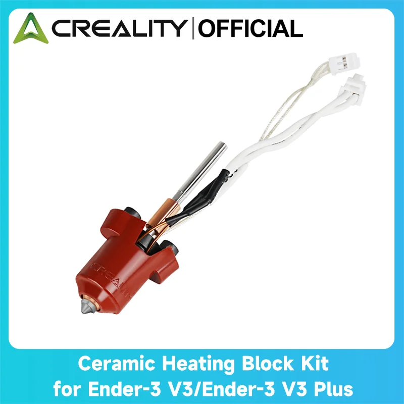 Creality Ender-3 V3 / Plus Ceramic Heating Block Kit Integrated Nozzle ...
