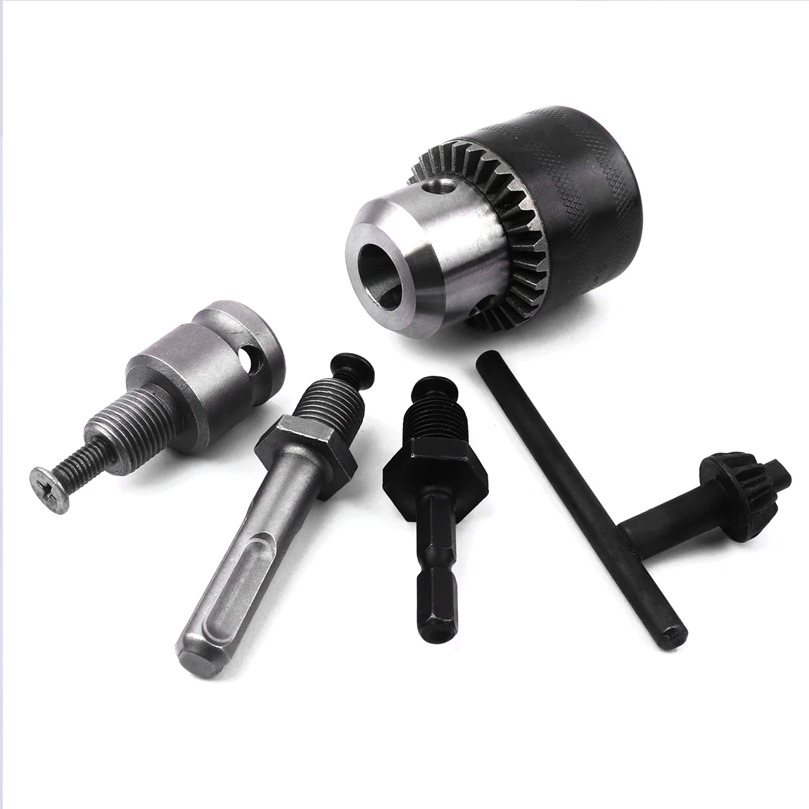 1-5-13mm-3-Jaw-Drill-Chuck-Converter-1-2-Thread-Quick-Change-Adapter ...