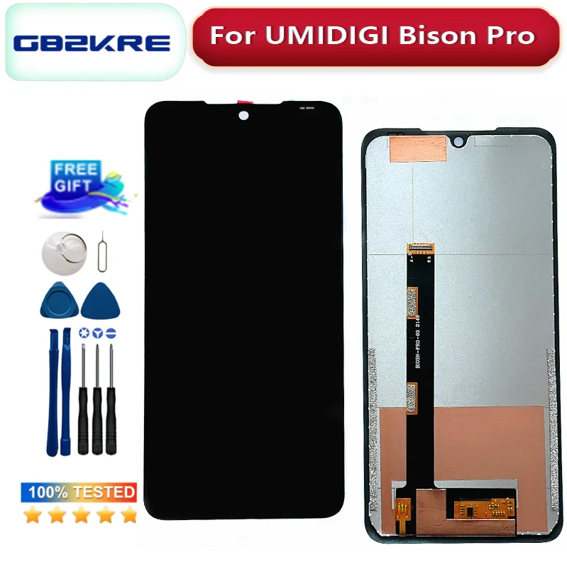 UMIDIGI-Visor-LCD-Bison-Pro-e-Tela-Sens-vel-Ao-Toque-100-Original ...