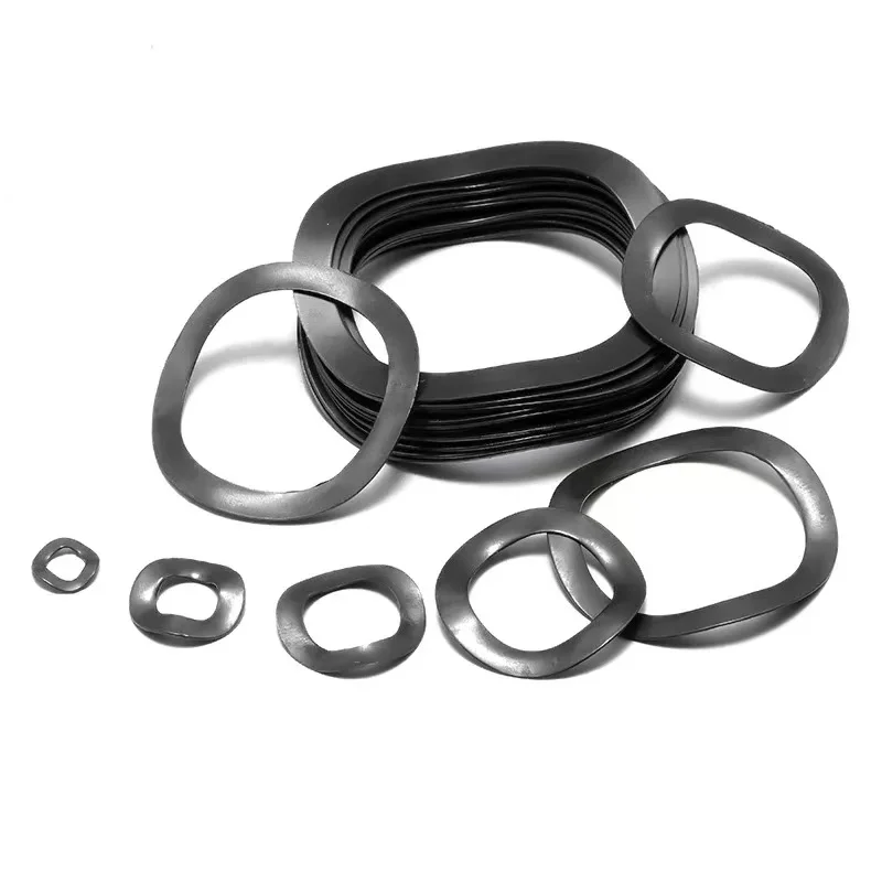 Black Steel 65MN Three Wave Washers Spring Washer - AliExpress 13