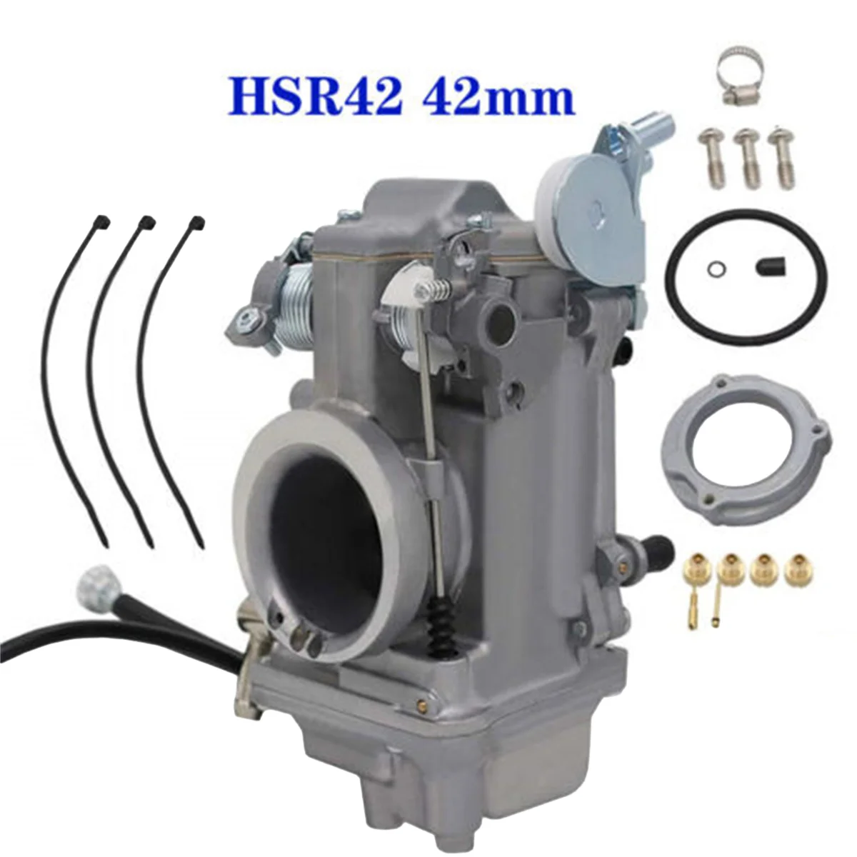 New Carburetor for TM42-6 Mikuni HSR42 HSR 42mm Harley Davidson EVO ...