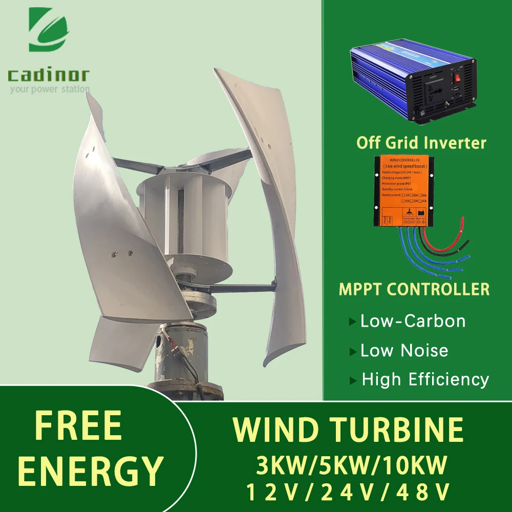 High-Efficiency-10KW-Wind-Turbine-Free-Energy-Power-Generator-Home ...
