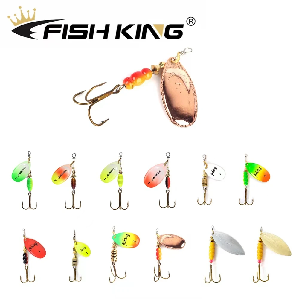 Metal Spoon Spinner Fishing | Artificial Fishing Spinning | Fishing ...
