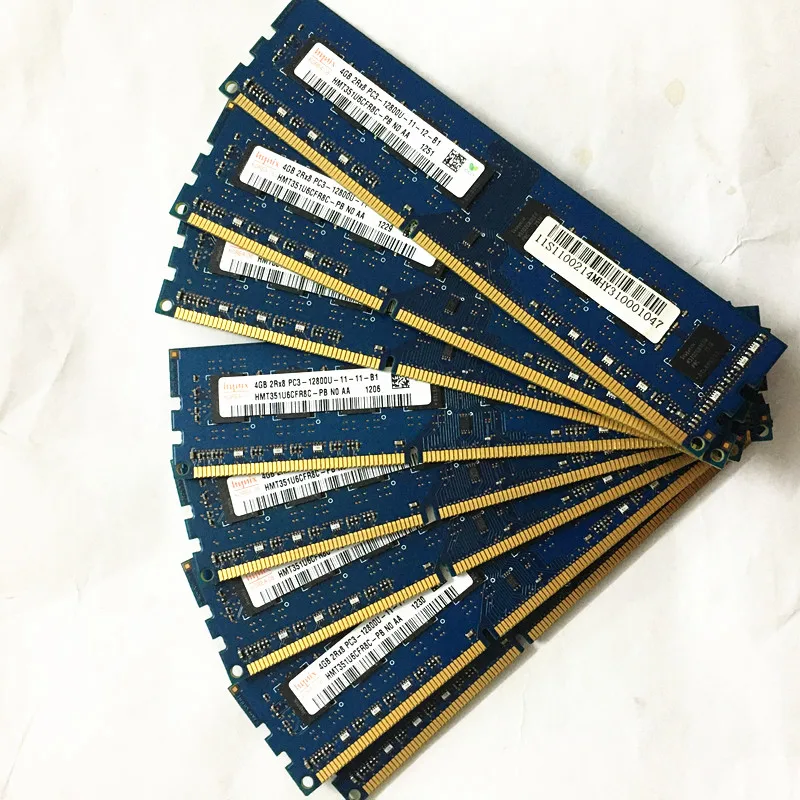 hynix ddr3 ram 4gb 1600mhz 4GB 2RX8 PC3-12800U-11-11-B1 DDR3 4GB 1600 desktop memory ...