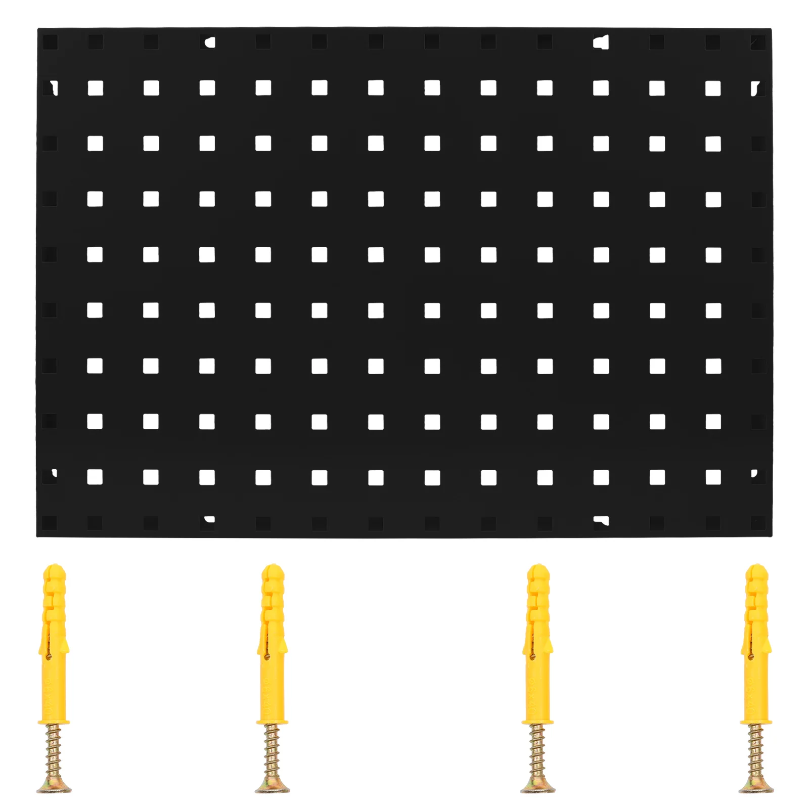 Galvanized-Steel-Pegboard-Rack-for-Wall-Home-Garage-Tool-Metallic-Metal ...