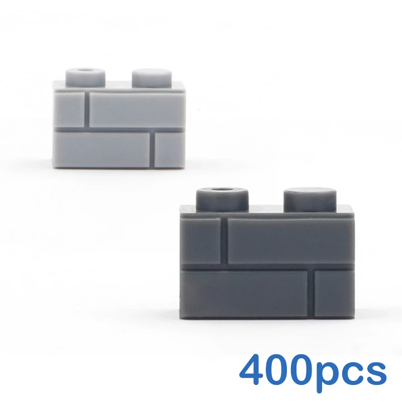 400pcs-Bricks-1x2-Wall-DIY-Building-Blocks-Figures-Dots-Educational ...