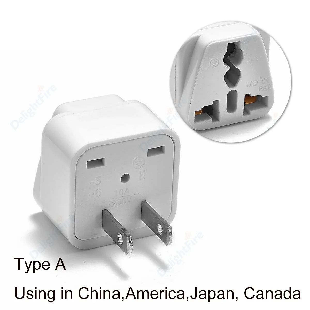 Us-stecker-adapter-mexiko-kanada-amerikanischer-reise-adapter-au-uk-eu ...