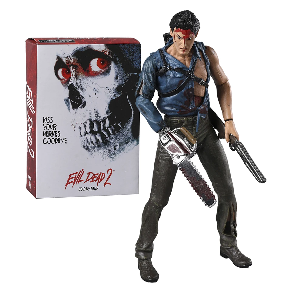 NECA-Evil-Dead-2-Dead-By-Dawn-Ultimate-Ash-Variant-Box-PVC-figura-de ...