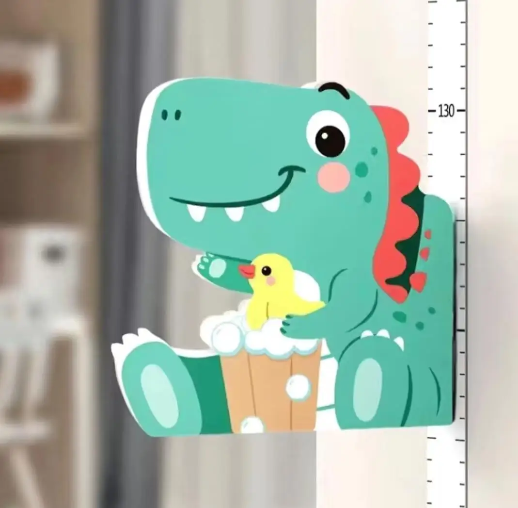 Removable-3d-Three-dimensional-Cartoon-Height-Stickers-180cm-Self ...