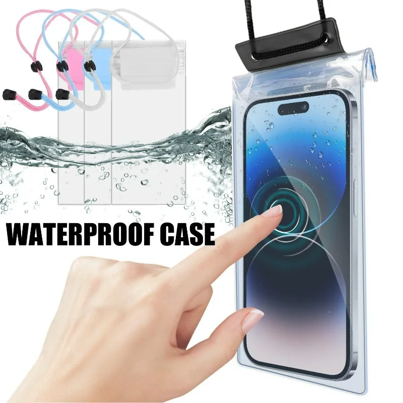 Waterproof-Phone-Case-Floatable-Bag-Holder-Dry-Pouch-with-Lanyard-for ...