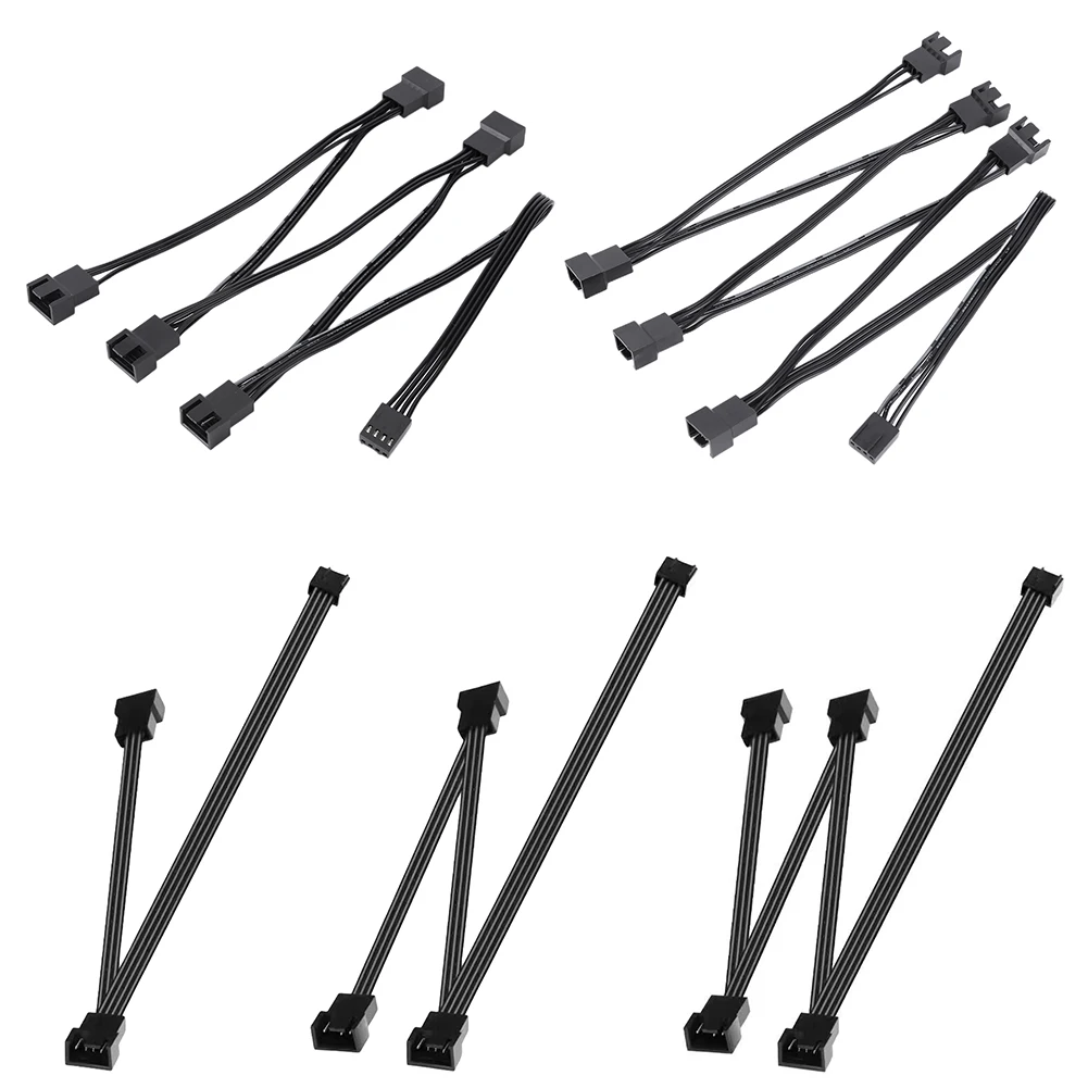 Portable-Fan-PWM-Splitter-Female-To-Male-Power-Multi-Splitter-PVC ...