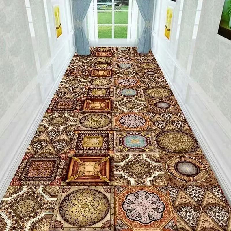 Nordic-Geometric-Home-Long-Corridor-Rug-Aisle-Runner-Decor-Floor-Mat ...
