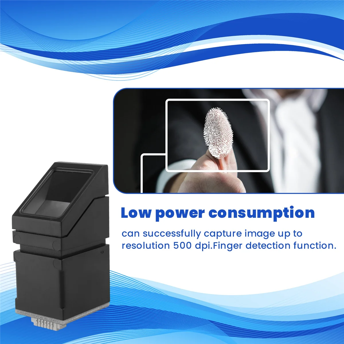 LDFH R307 Capacitive Fingerprint Reader/Module/Sensor/Scanner ...