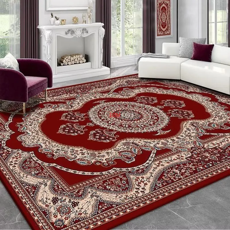 Tapis-rouge-persan-vintage-haut-de-gamme-luxe-am-ricain-sans-poils ...