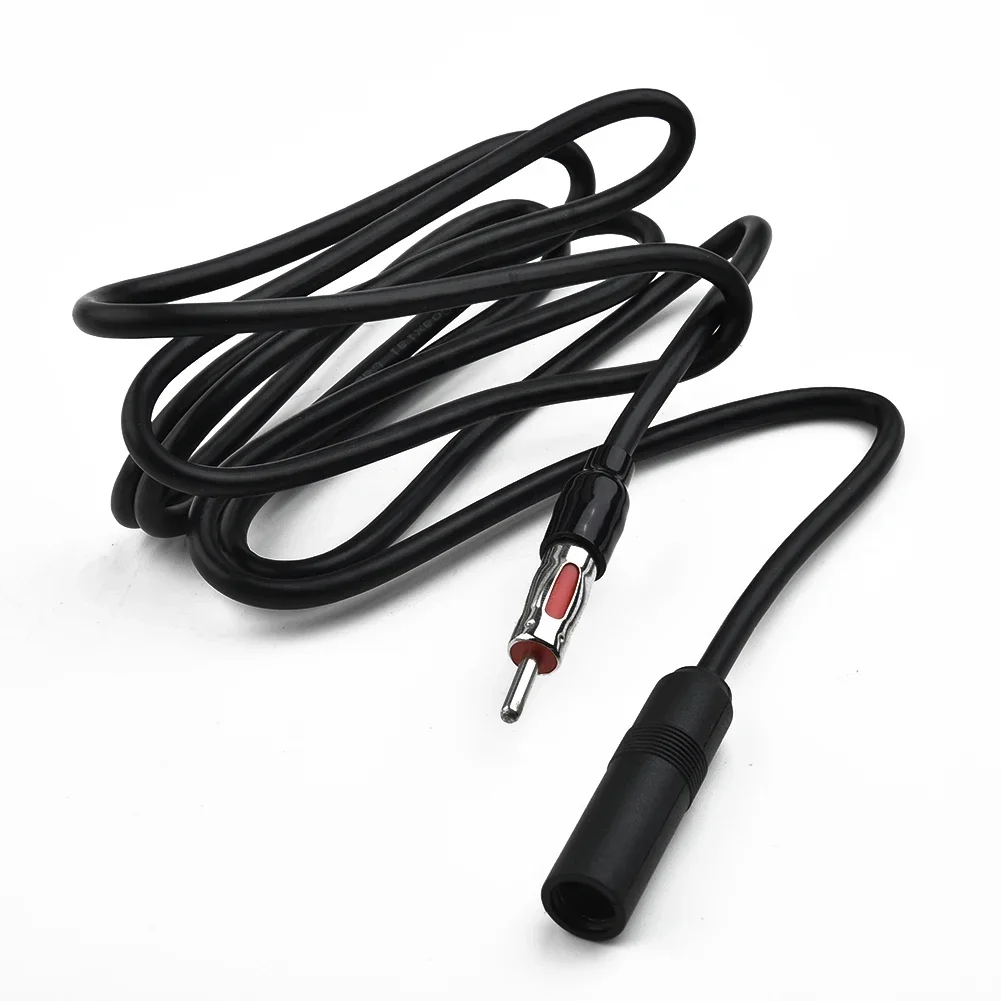 Car AM FM Adapter Cable Black Car Female Radio AM/FM Antenna Adapter ...