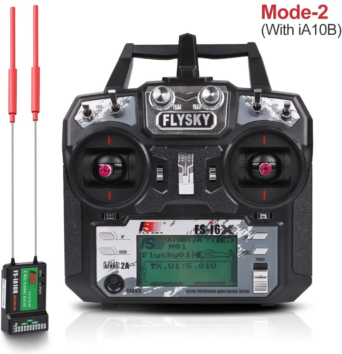 Flysky-FS-i6X-10CH-Radio-metteur-Flysky-ia10B-R-cepteur-2-4GHz-pipeline ...