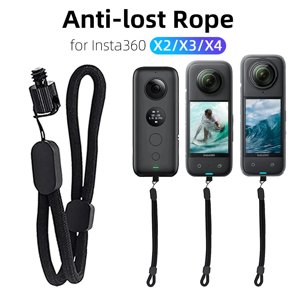 Anti-Lost Hand Wrist Strap for Insta360 X5 X4 Air X3 ONE X2 ...
