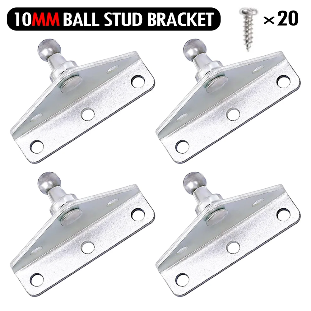 10MM Ball Stud Mounting Bracket for Universal Gas Spring Struts Lift ...