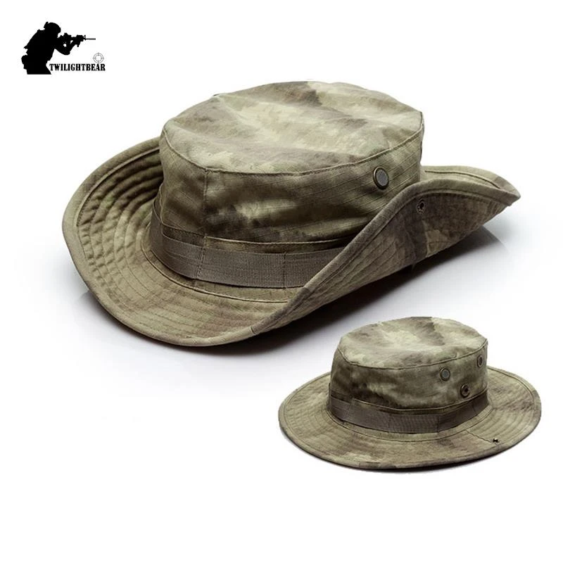 Army Thicken Camouflage Boonie Hat Top Quality Men Women Military ...