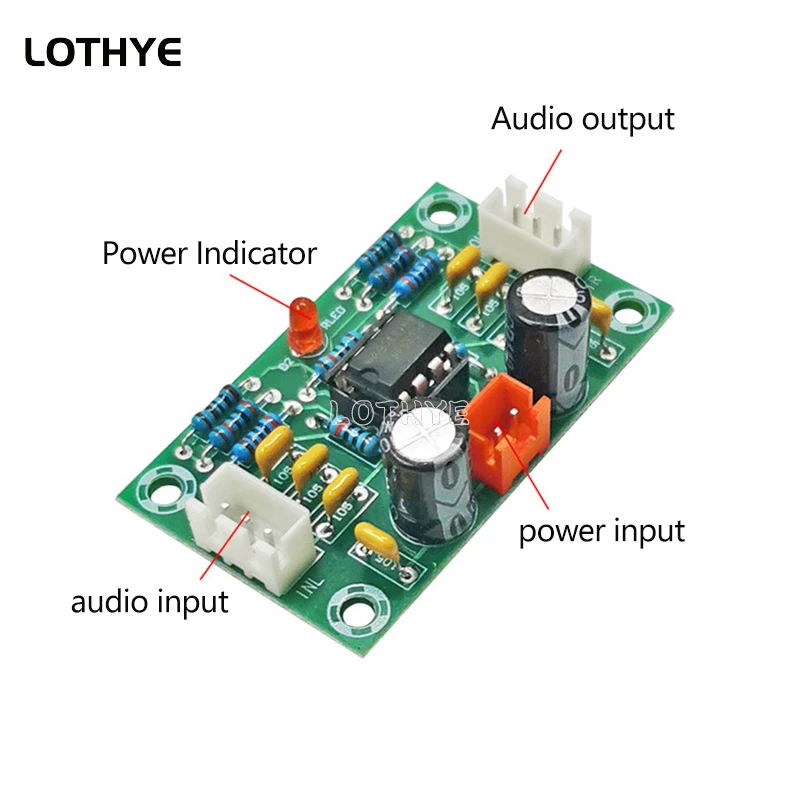 NE5532 Operational Pre-Amplifier Module Digital Audio Front Amplifier ...