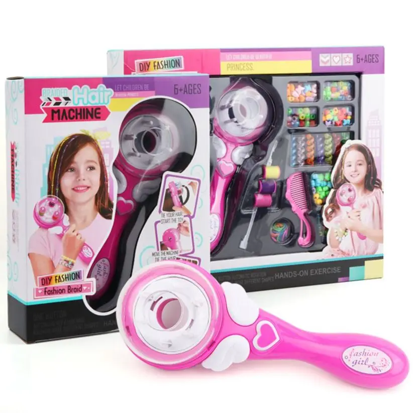 Trenzadora de pelo eléctrica automática para mujer y niña, herramienta ...