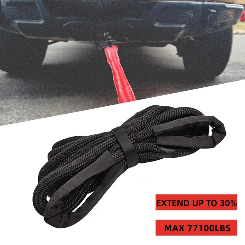 40mm*9m Heavy Duty 35000KG/77100LBS Kinetic Recovery Rope Off-Road ...
