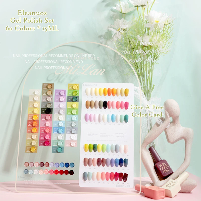 Eleanous-Gel-nail-polish-15ML-Semi-permanent-Varnish-Neon-gel-nail ...