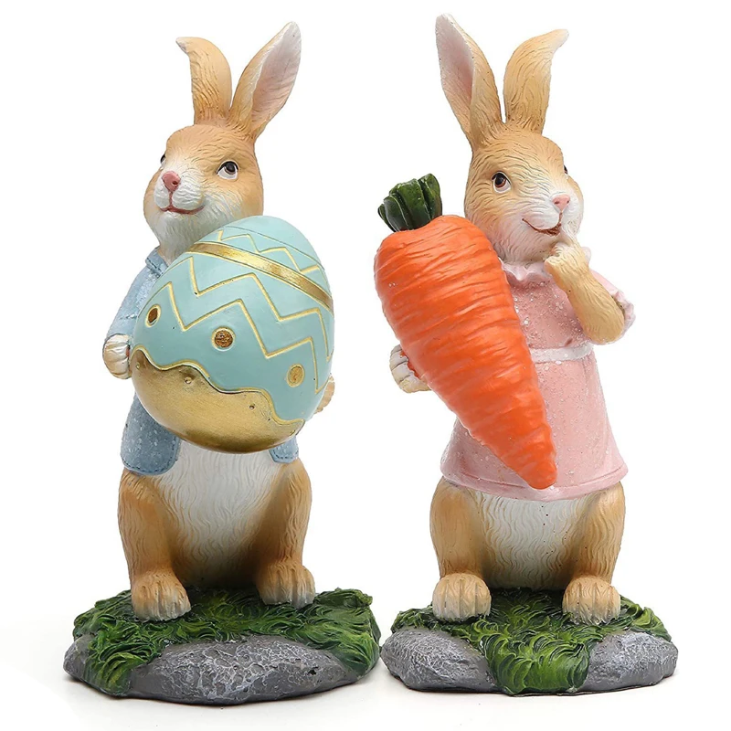 Easter-Bunny-Action-Figure-Model-Toys-Rabbit-Doll-Decor-Desktop ...