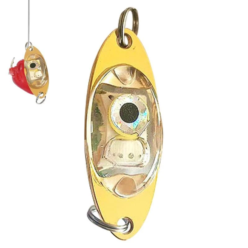 LED Fishing Lure Lights Flash Lamp Artificial Bait Deep Drop Underwater ...