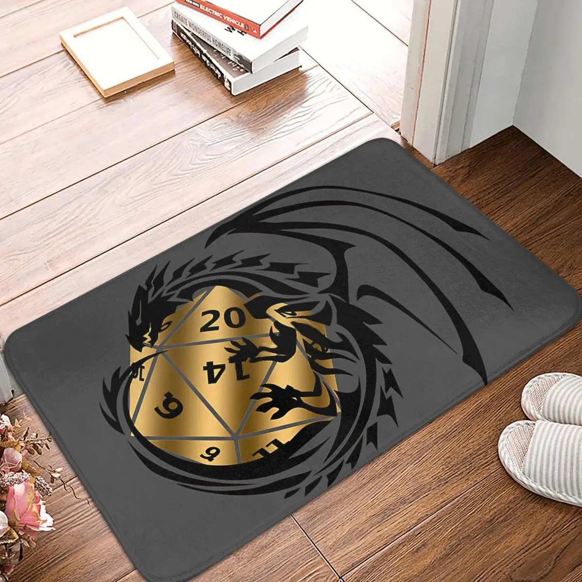 Dragon-s-Horde-Collection-DND-Game-D20-D-D-Bathroom-Mat-Rug-Home ...