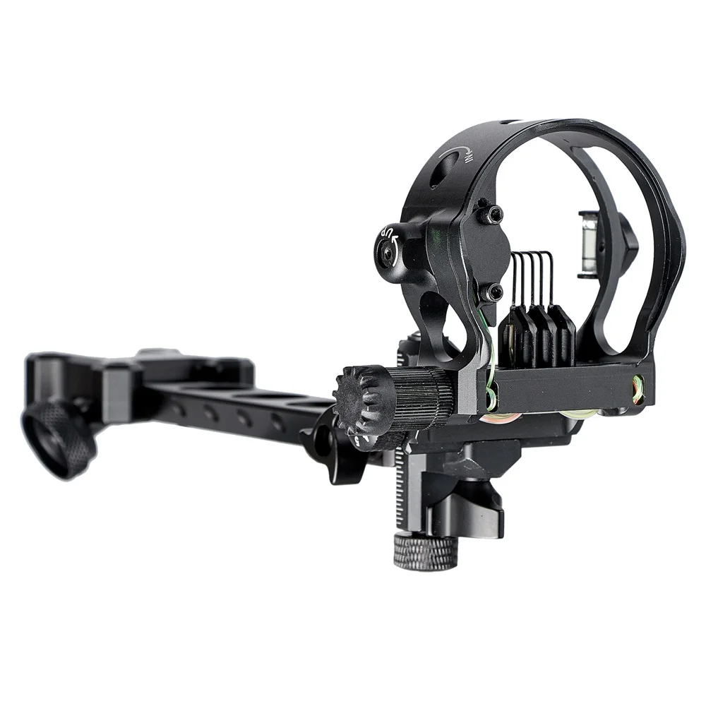 Toparchery-5-Pin-Bow-Sight-Fiber-Optics-Bow-Sight-for-Recurve-Compound ...