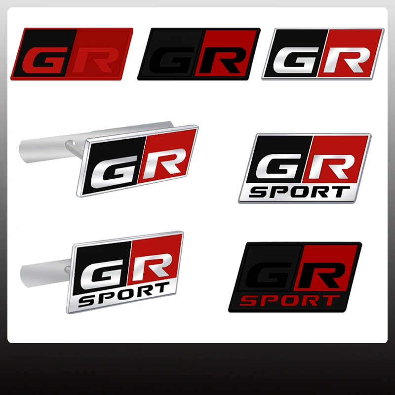 GR-Sport-Car-Grille-Badge-Sticker-For-Gazoo-Racing-C-HR-RAV4-Mirai ...