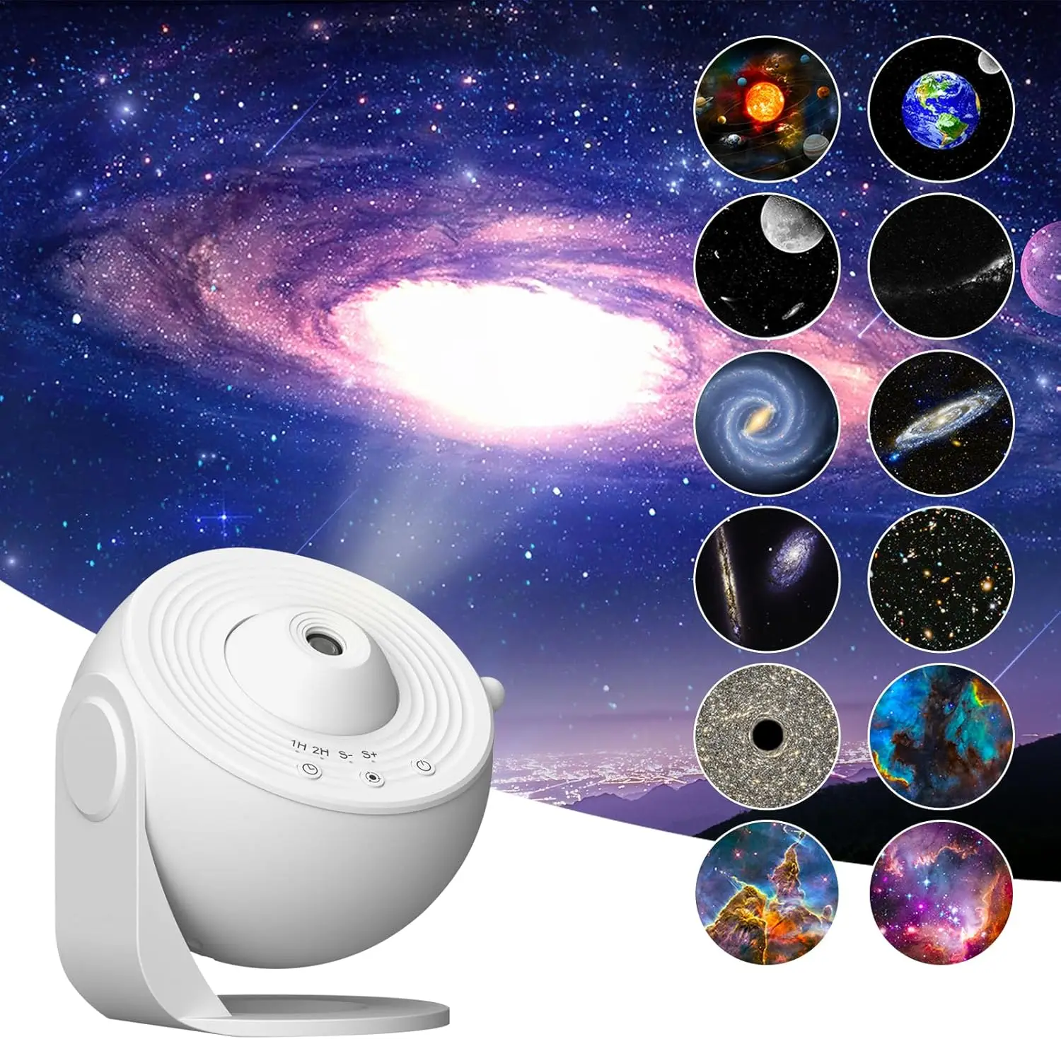 Star-Projector-Night-Light-Planetarium-Projector-360-Rotate-Starry-Sky ...