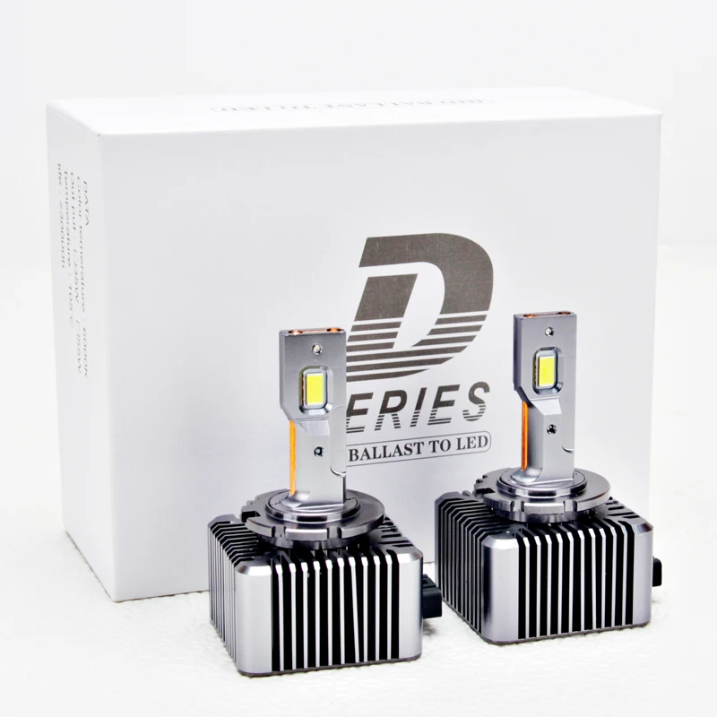 1 쌍 D1S D2S D3S D4S 자동차 헤드 라이트 Canbus LED 전구 D1R D2R D3R D4R D8S VW ...