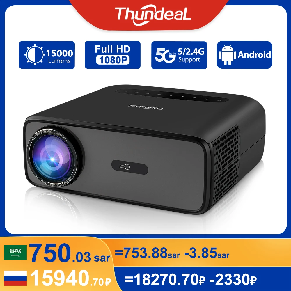 ThundeaL-Full-HD-Projector-TD97-Pro-1080P-2K-4K-Video-Portable ...