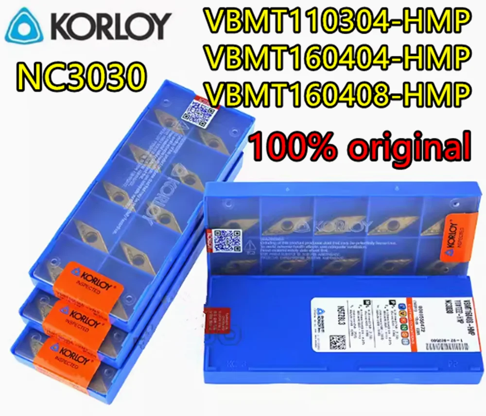 VBMT110304-HMP-VBMT160404-HMP-VBMT160408-HMP-NC3030-100-original-KORLOY ...