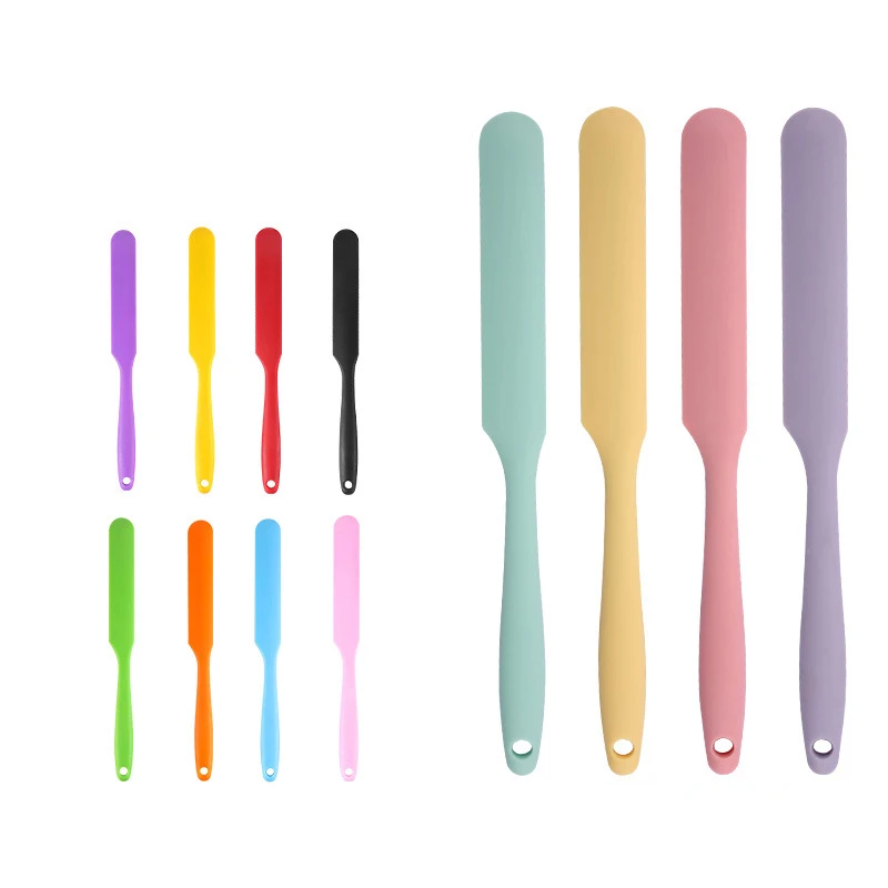 Silicone-Long-scraper-body-butter-spatula-type-easy-demoulding-scraper ...