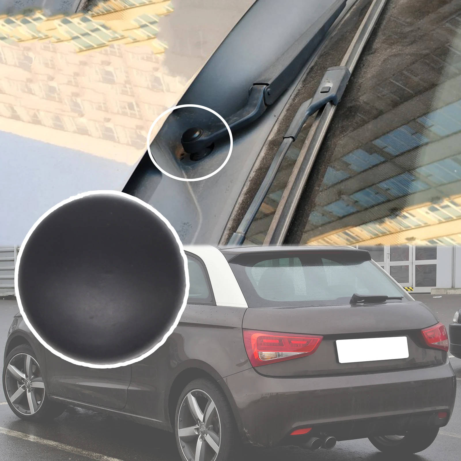 For-Audi-A1-8X-2010-2011-2018-Front-Windscreen-Wiper-Arm-Nut-Cap-Bolt ...