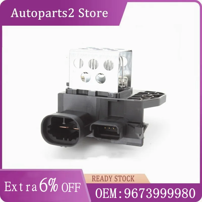 Genuine Radiator Fan Cooling Resistor For Citroen C4 For Peugeot 307 ...