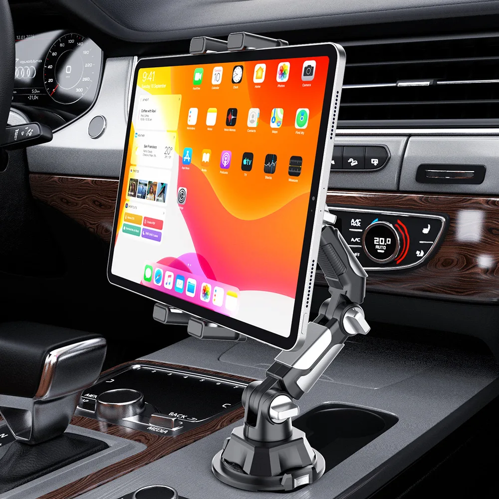 Uchwyt samochodowy na tablet i telefon, uniwersalny stojak z ...