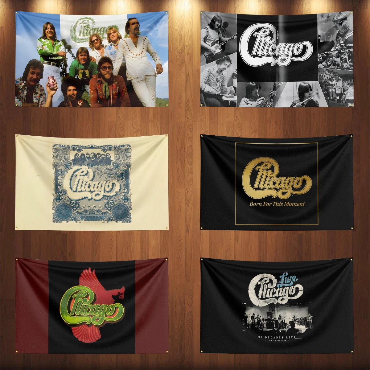 3x5 Ft Heavy Rock Band C-Chicagos Flag Polyester Digital Printing ...