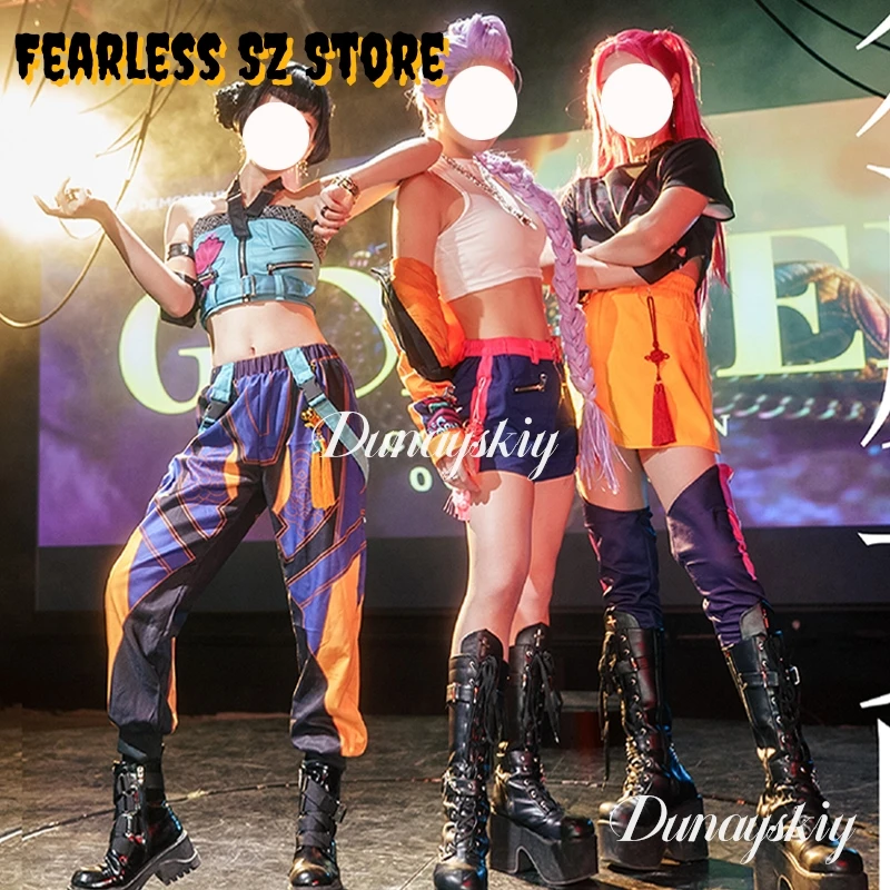 Zoey Costume Kpop Demon Hunters Mira Zoey Rumi Cosplay Costume Shoes Handmade Rumi Costume