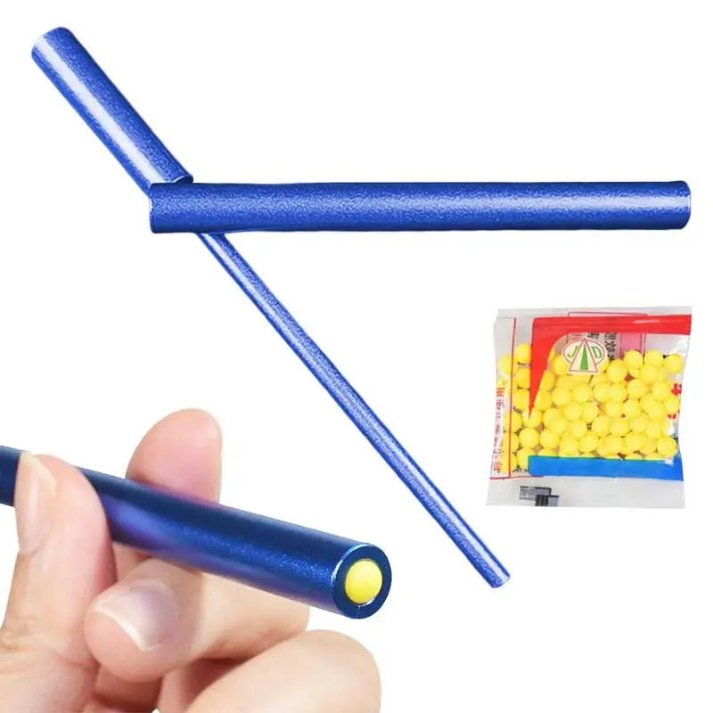 Soft-Pinball-Launcher-Mini-Alloy-Small-Ball-Launcher-Crackling-Tube ...